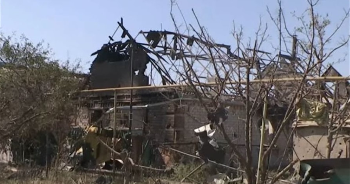 В Оріхові й Гуляйполе палали будинки Наслідки обстрілу 2 вересня Новости Section Ukr Net