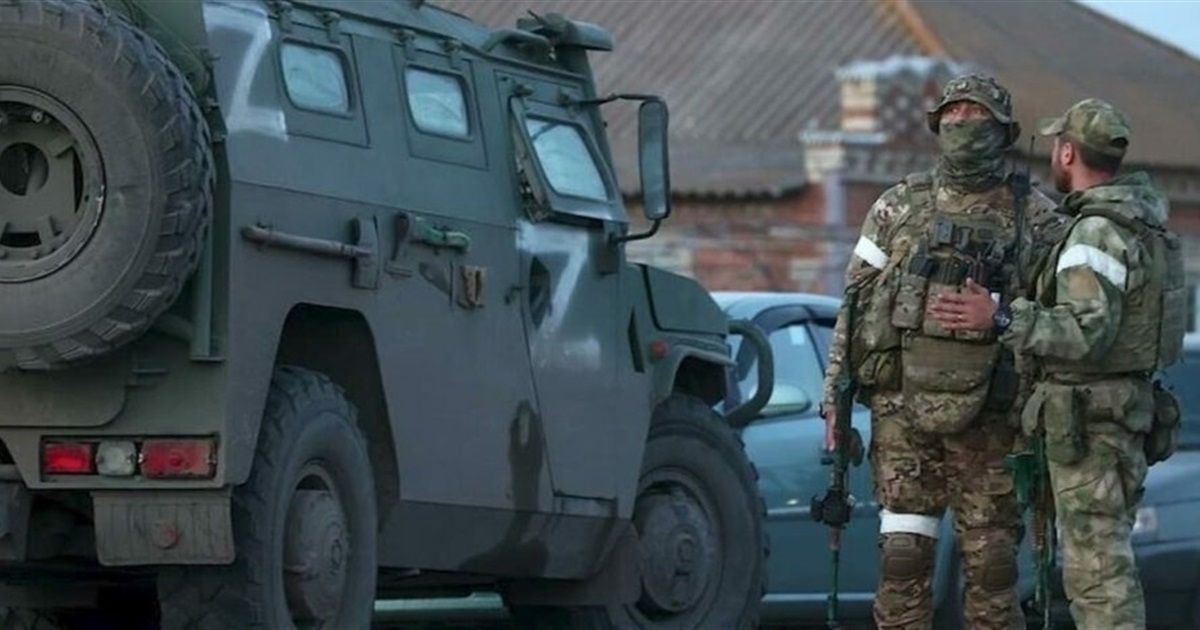 У Каховці військові рф викрали іноземця перед тим обстрілявши його вантажівку поліція